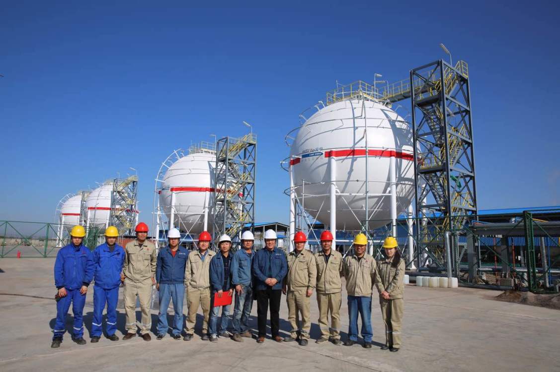 CIMC ENRIC Successfully Delivered the 1st Overseas Spherical Tank ...