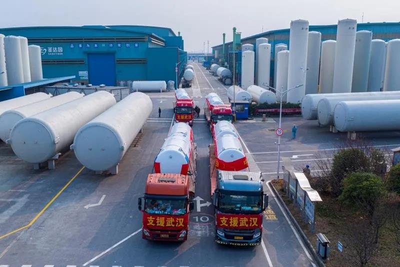 CIMC rushes out over 30 liquid oxygen storage tanks to aid novel ...